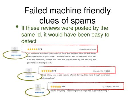 ppt review spam detection via temporal pattern discovery powerpoint