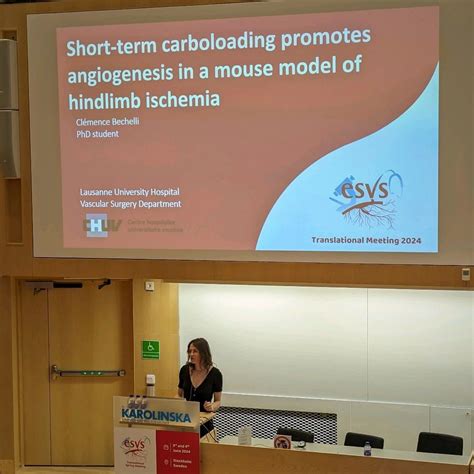 Clémence Bechelli On Linkedin Great Opportunity At Esvs Society To