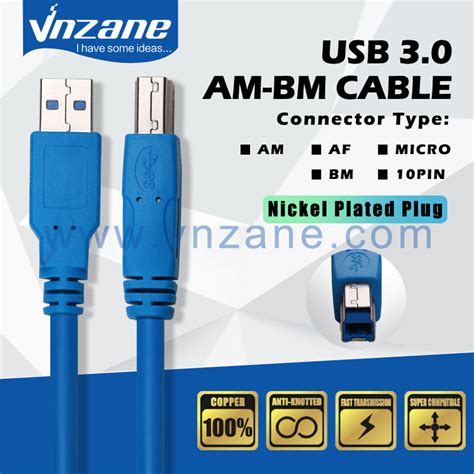 Usb 3 0 Printer Cable And Usb 3 Printer Cable Vnzane