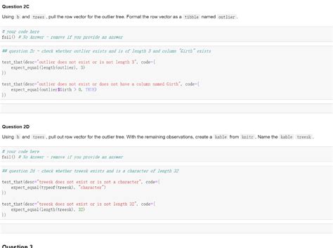 Solved Question For The Following Questions Use The Trees Chegg