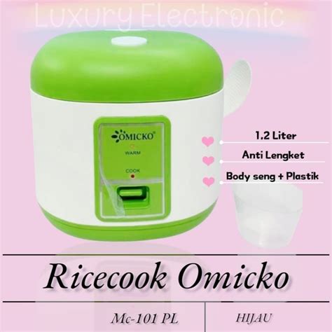 Jual Magic Com Omicko 12 Liter 18liter 3in1 Rice Cooker Shopee Indonesia