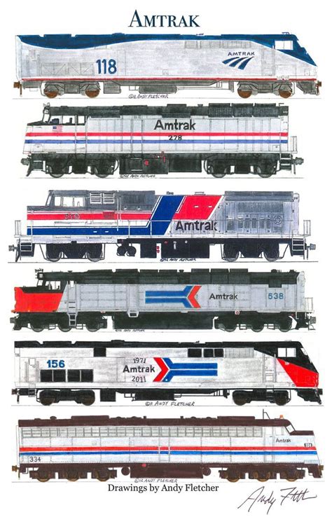 Amtrak Superliner Blueprints