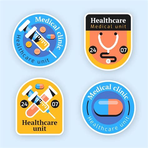 Medical Stickers Vectors And Illustrations For Free Download Freepik