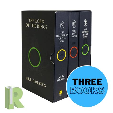 The Lord Of The Rings 3 Book Box Set Boxed Set Tolkien J R R