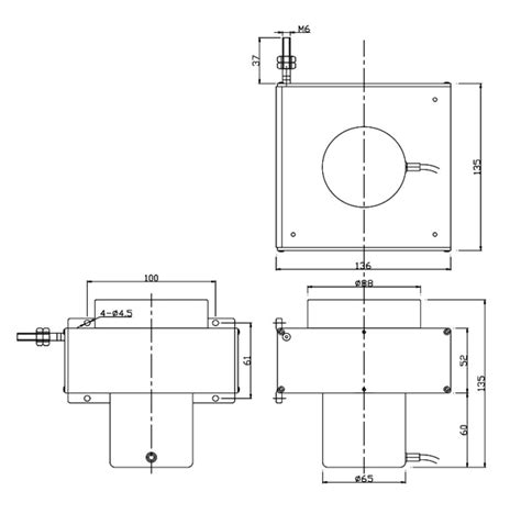 Displacement Sensor Draw Wire Sensor String Potentiometer ATO