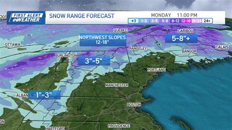 Winter Storm Warning How Much Snow Will Mass Nh Get Nbc Boston