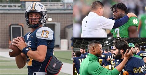 Notre Dame Coach Marcus Freeman Raves About Cj Carr