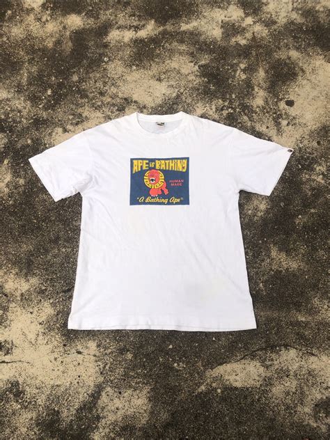 jayzz item bape x human made shirt authentic dimes 22x29 issue