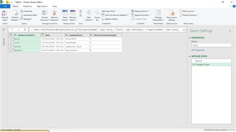 Power Query Space For A Camelcase