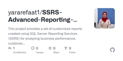 Github Yararefaat1ssrs Advanced Reporting Suite For Data Analysis