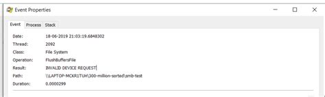 Winapi Windows Flushfilebuffers System Call Fails On Network Mapped Drive Stack Overflow