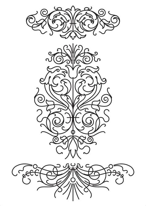 Beautiful Scroll Crest Stock Illustration Illustration Of Element