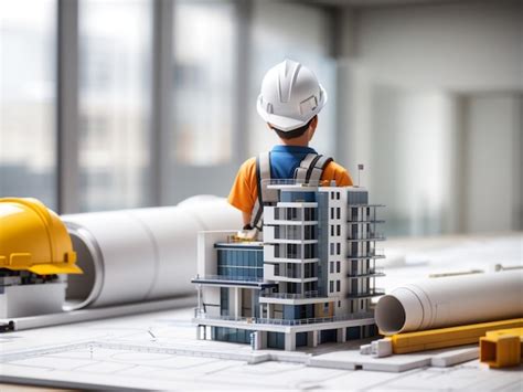 Premium Ai Image Visualizing The Future Presentation Of The Bim Model For Construction