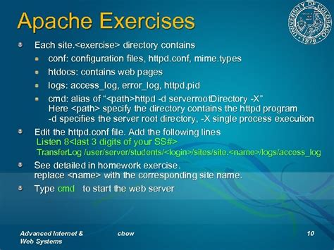 Apache Httpd Web Server C Edward Chow