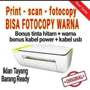 Jual Printer Scanner Fotocopy Warna Tanpa Komputer HP Original Resmi Kota Bandung Sefaa