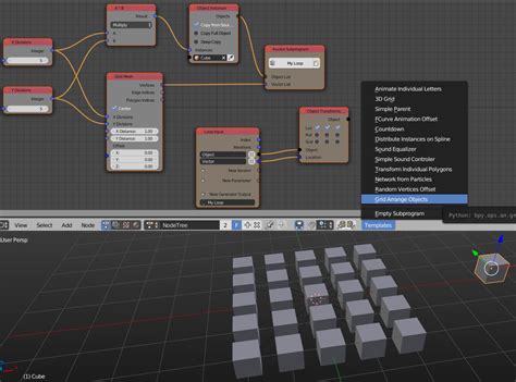 Animation Nodes Is It Possible To Instance Nested Instances Blender Stack Exchange