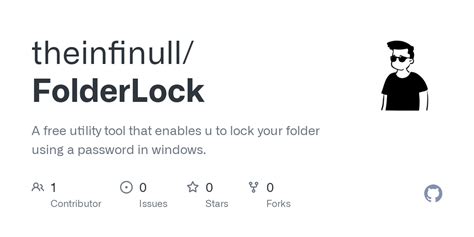 GitHub Theinfinull FolderLock A Free Utility Tool That Enables U To Lock Your Folder Using A
