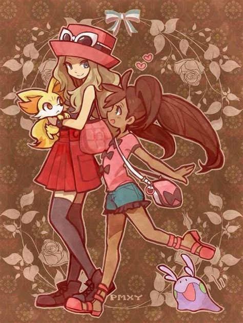 Serena Shauna Pokemon Art Pokemon Waifu Pokemon