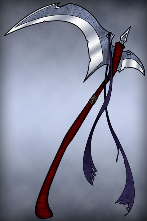 Cool Scythes Drawing