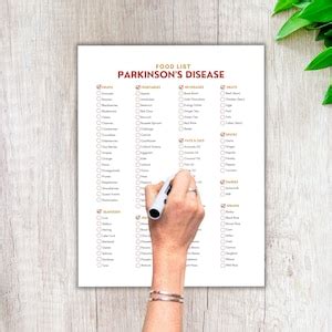 Parkinsons Disease Food List Grocery List Food Guide Foods To Eat