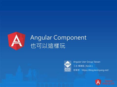 Modernweb 2017 Angular Component Pptx Web Development Internet