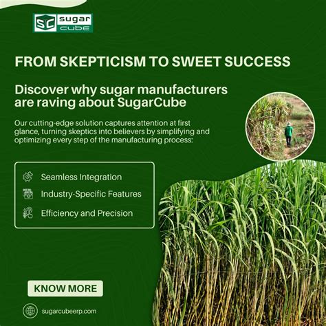 Sugar Cube Cloud Sugar Erp Software On Linkedin Sugarmanufacturing Industryinnovation