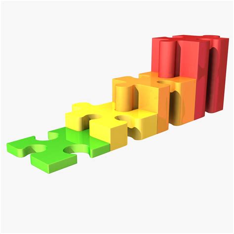 퍼즐 세트 3d 모델 4 Obj Fbx Lwo Free3d