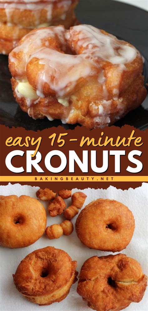 Easy Cronuts Recipe Recipes Homemade Donuts Recipe Brunch Recipes