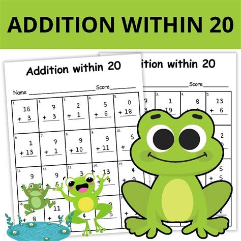 Addition Within 20 Column Method By Daii Jaa Tpt