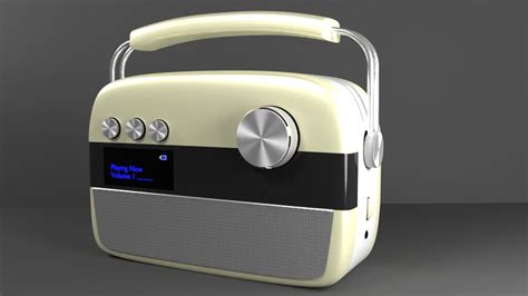 3d Radio Modern Model Turbosquid 1801259