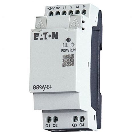 eaton modbus tcp ip 4 analog in input output module 55pk29 easy e4 dc 6ae1 grainger