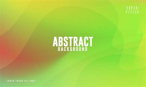 Premium Vector Abstract Green And Orange Gradient Concept Background
