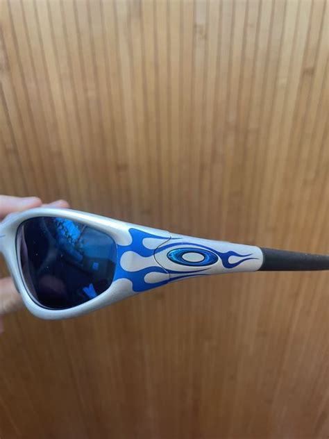 Vintage Vintage Oakley Blue Flame Sunglasses Rare Grailed