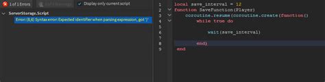 How Can I Edit This Autosave Script In A Stats And Object Way