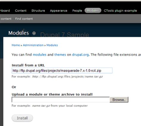 Change Accounts With The Masquerade Drupal Module OSTraining