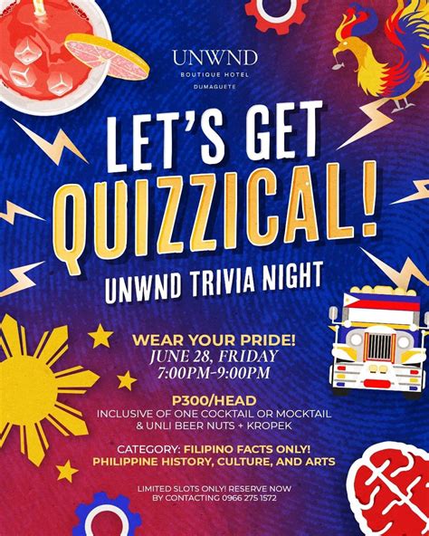 Lets Get Quizzical Unwnds Trivia Night Round 3 R Dumaguete