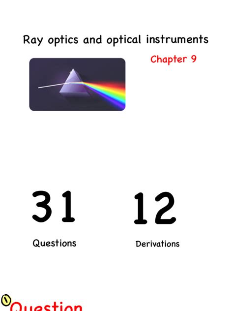 ray optics and optical instruments class 12 pdf telescope motion