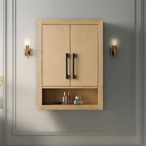 Vanity Art Chambery 24 In W X 8 In D X 33 In H Bathroom Storage Wall