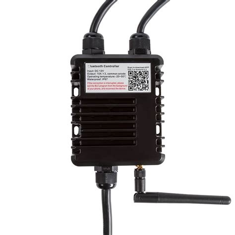 Ip67 Hi Output Bluetooth Rgb Controller Custom Led And Fiberoptics