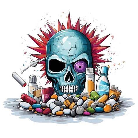 Premium Vector Anti Drug Vector Illustration