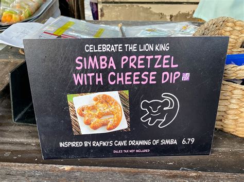 New Simba Pretzel Vegan Disney World