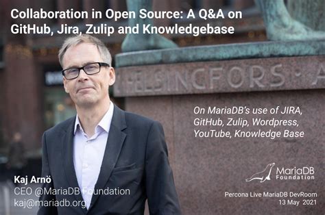 Mariadb At Percona Live Online