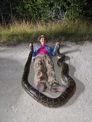 Florida Python Challenge 2024: Donna Kalil captures 19 Burmese pythons