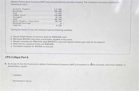 solved required information cp2 2 algo recording transactions in