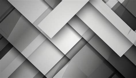 Abstract Gray Geometric Shapes Background Premium Ai Generated Image