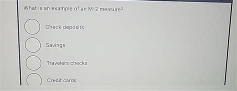 solved what is an example of an m 2 ﻿measurecheck