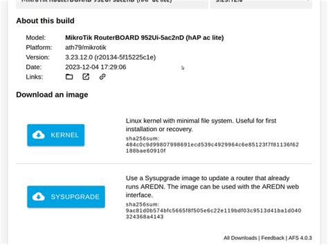 HAP Ac Lite Elf File Vs Bin File For 1st Install Amateur Radio Emergency Data Network