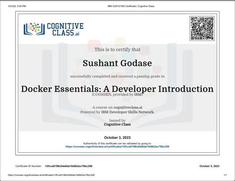 Docker Containerization Devops Continuousintegration Cognitiveclass Ibm Learningjourney