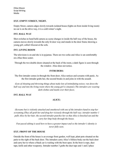 Script Writing Pdf