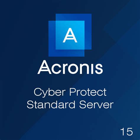 Acronis Cyber Protect Standard Server Blitzhandel24 Software And Cloud Licensing Solutions